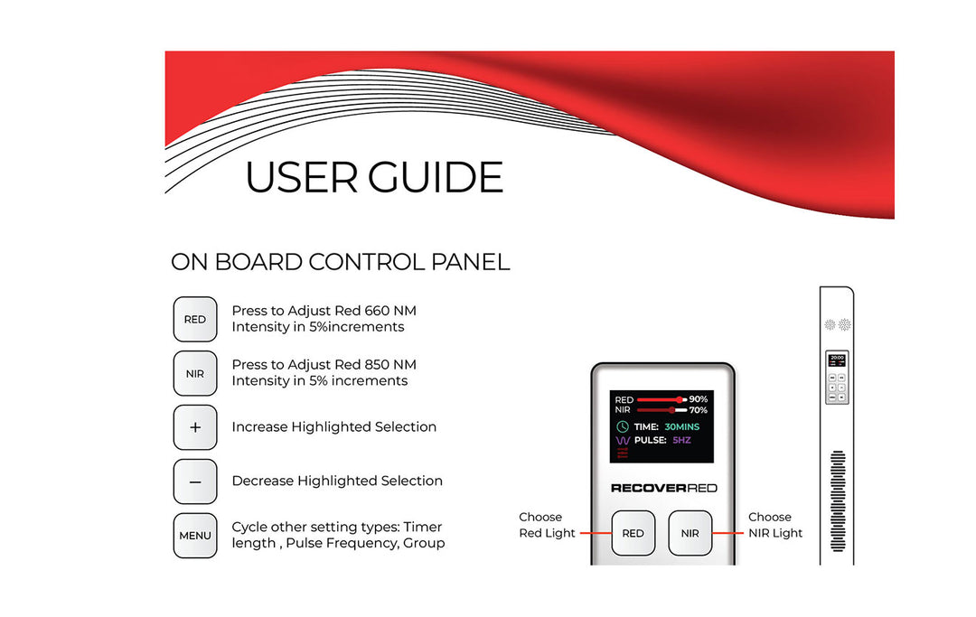 Recover Red Product Setup Guides